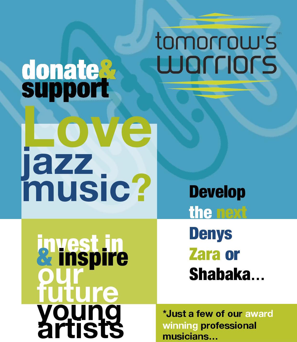 Donate & Support Future Young Artists